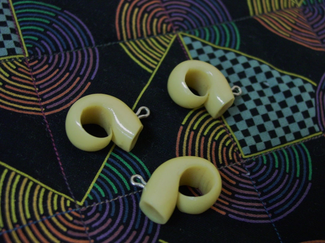 3 Unusual Vintage Art Deco Buttons Early Plastic Loops, Metal Shank - Etsy
