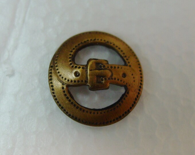 Nice Vintage Metal Realistic Belt Button 3/4 Pierced, Detailed - Etsy