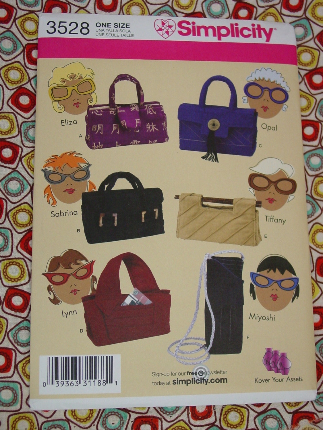 Sunglass Pattern - Etsy