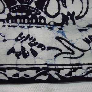 Beautiful Genuine Indonesian Batik Cap Fabric 2 Yards 11", 38 1/2" Wide ...