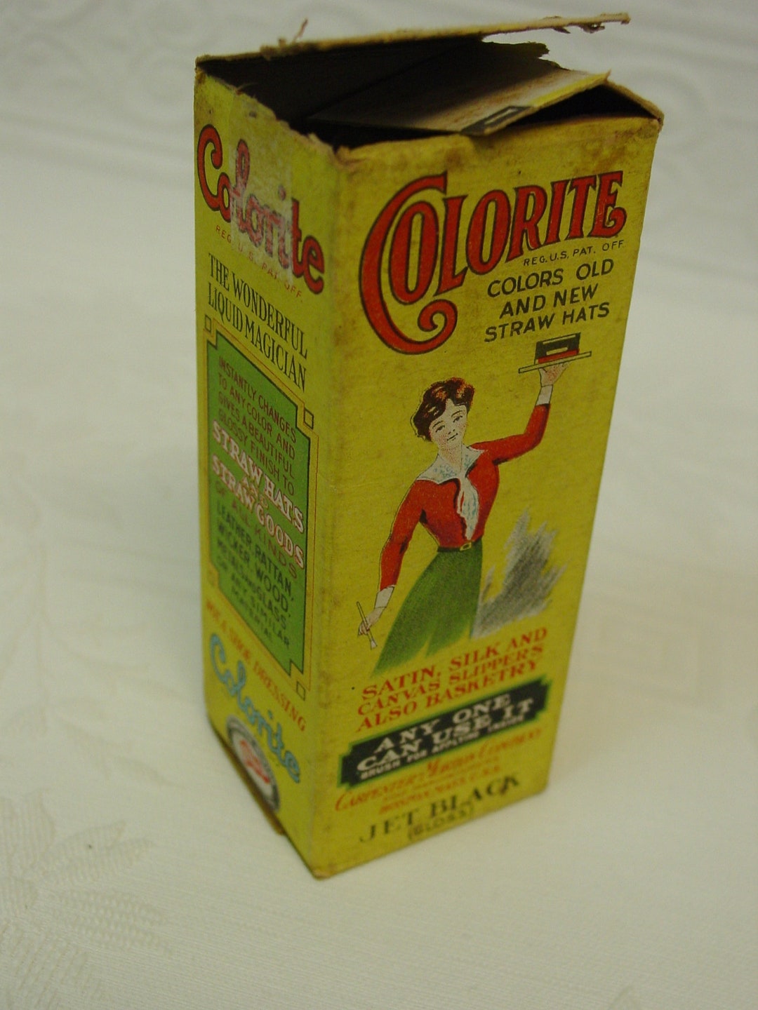 Vintage Colorite Original Pkg.dye for Straw Hats C.early 1900's ...