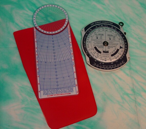 Vintage Cessna Flight Computer in Case Excellent Condition | Etsy