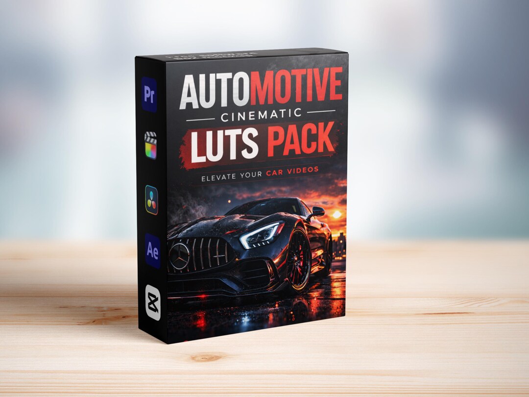 Automotive Cinematic Luts | Car Video Luts | Cinematic Color Grading ...