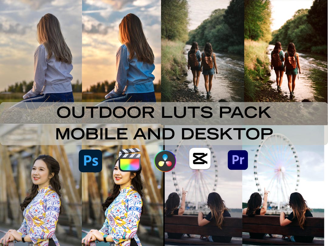 Cinematic Outdoor Luts Pack | .CUBE for Premiere Pro, Final Cut ...