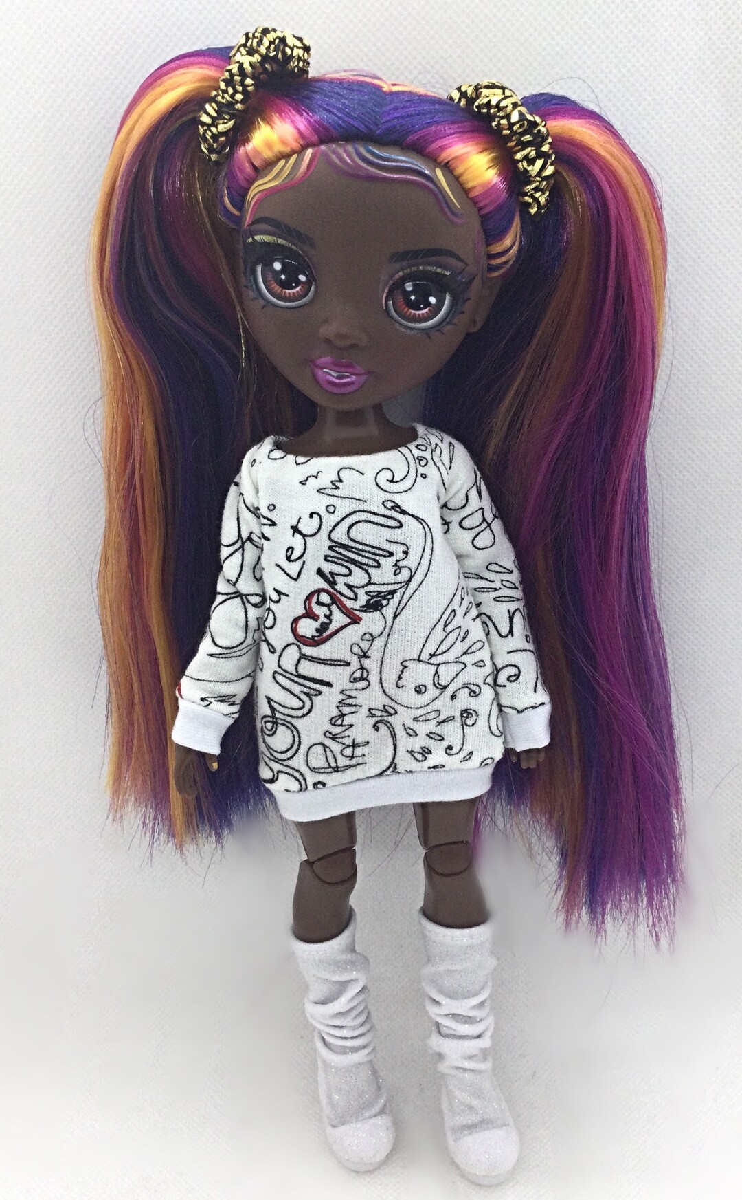 Sweater Dress for Rainbow Dolls - Etsy