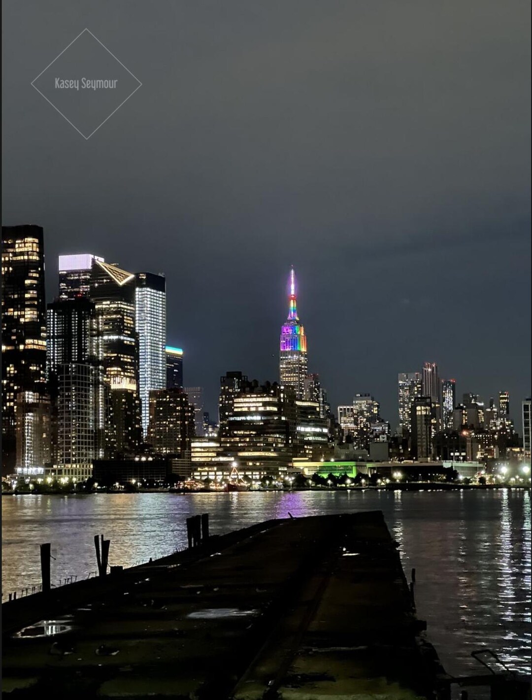 Empire State Building Pride Photo: Rainbow Day Hoboken Print - Etsy