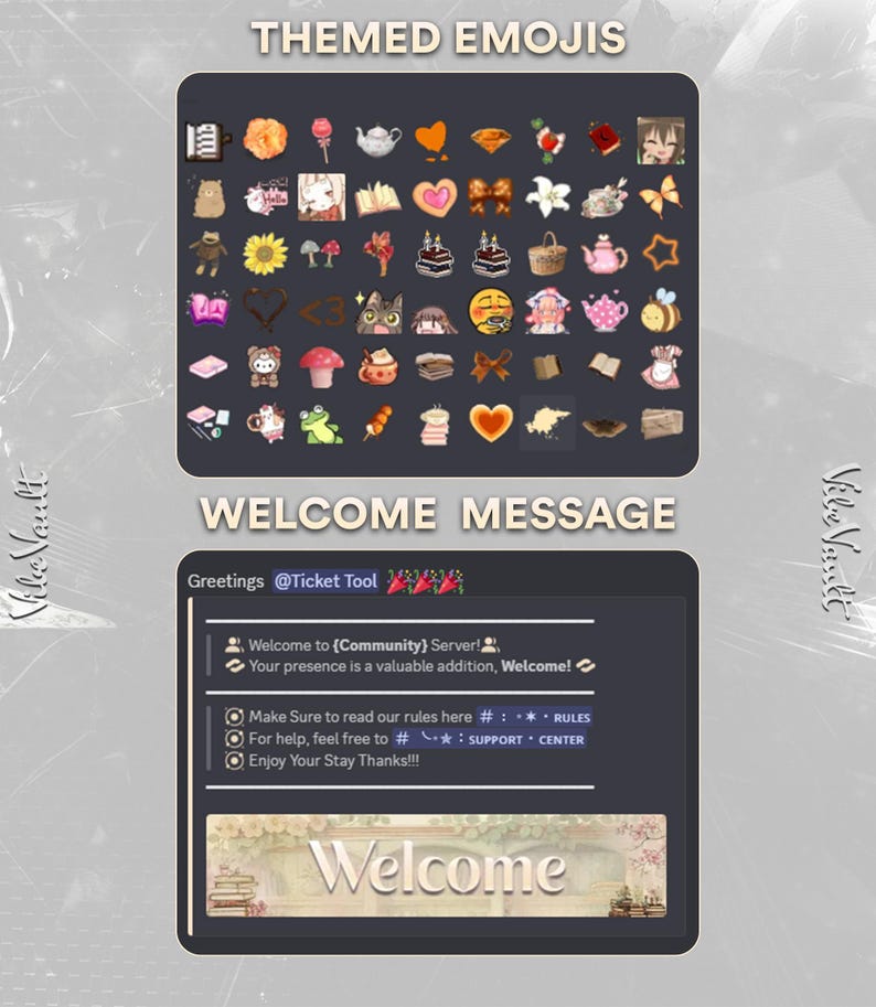 Cottagecore Discord Server Template | Aesthetic Community Theme - Etsy