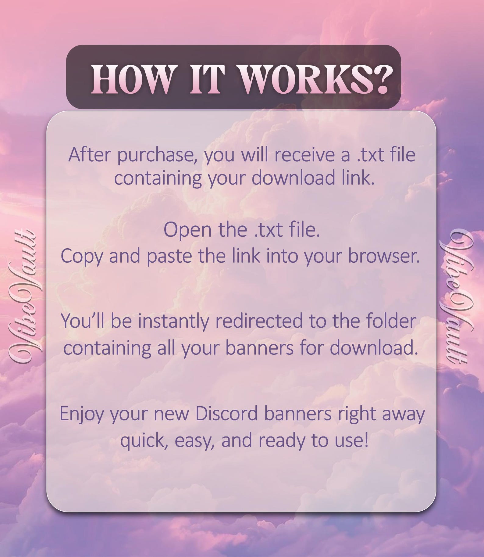 Animated Cloud Discord Banner Pack: Pastel Sky Theme (digital Download ...