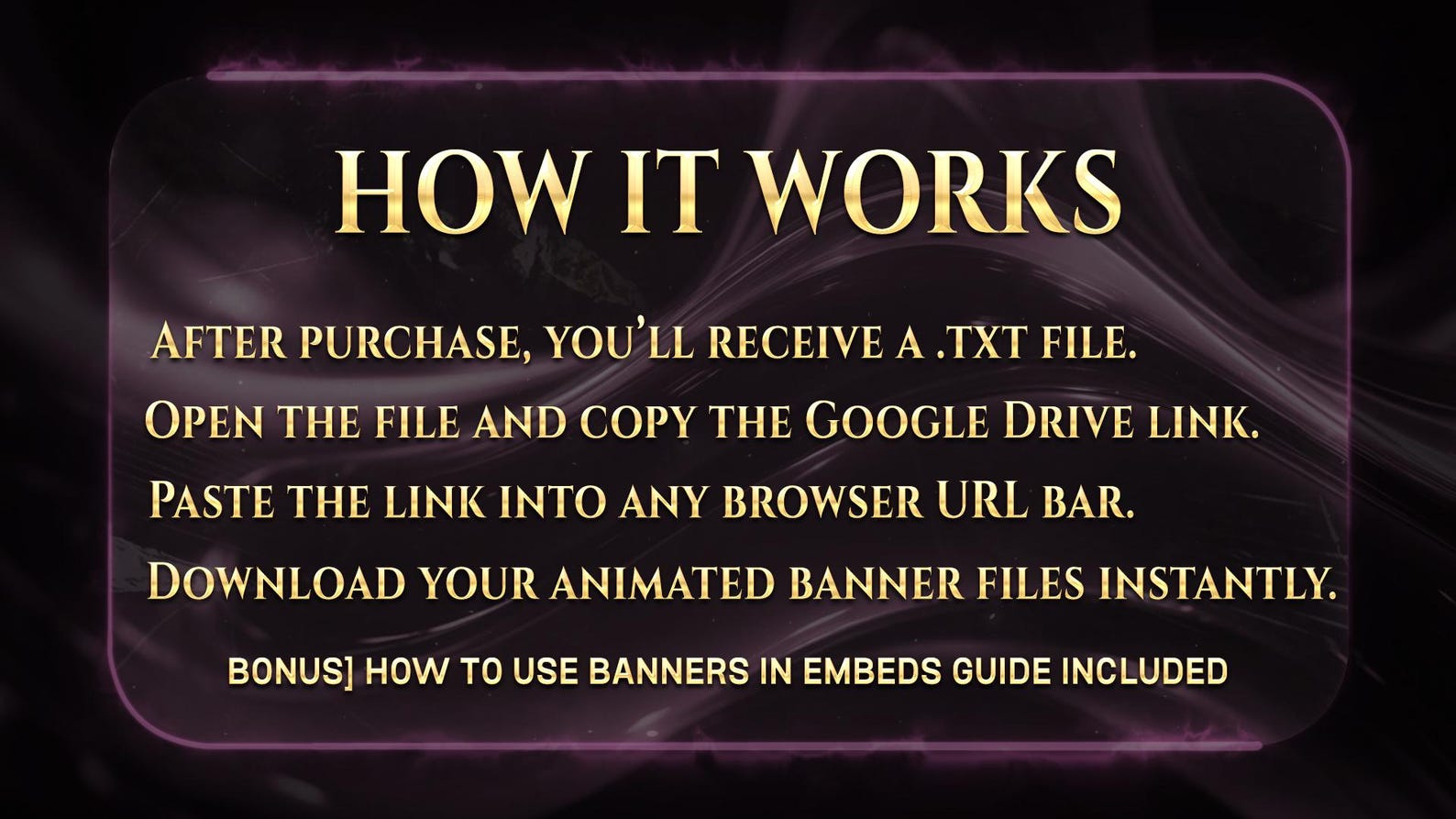 Animated Guild Discord Banner Pack | Server Theme (digital Download) - Etsy