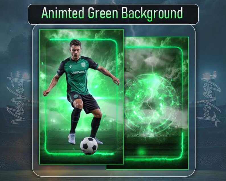 Animated Sports Backgrounds Pack: Social Media Templates (digital ...