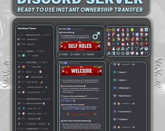 Animated Christmas Discord Banners | Festive Holiday Server Set ...
