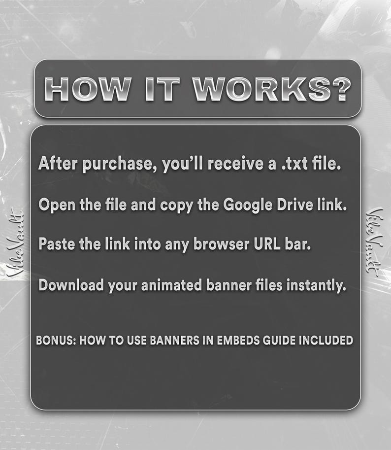 Black Animated Discord Banners | Dark Theme (digital Download) - Etsy