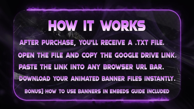 Pack of Animated Purple Themed Discord Banners | Aesthetic Discord ...