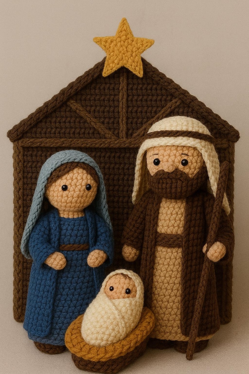 Nativity Crochet Pattern Bundle | 12-piece Amigurumi Set (PDF) Recently ...