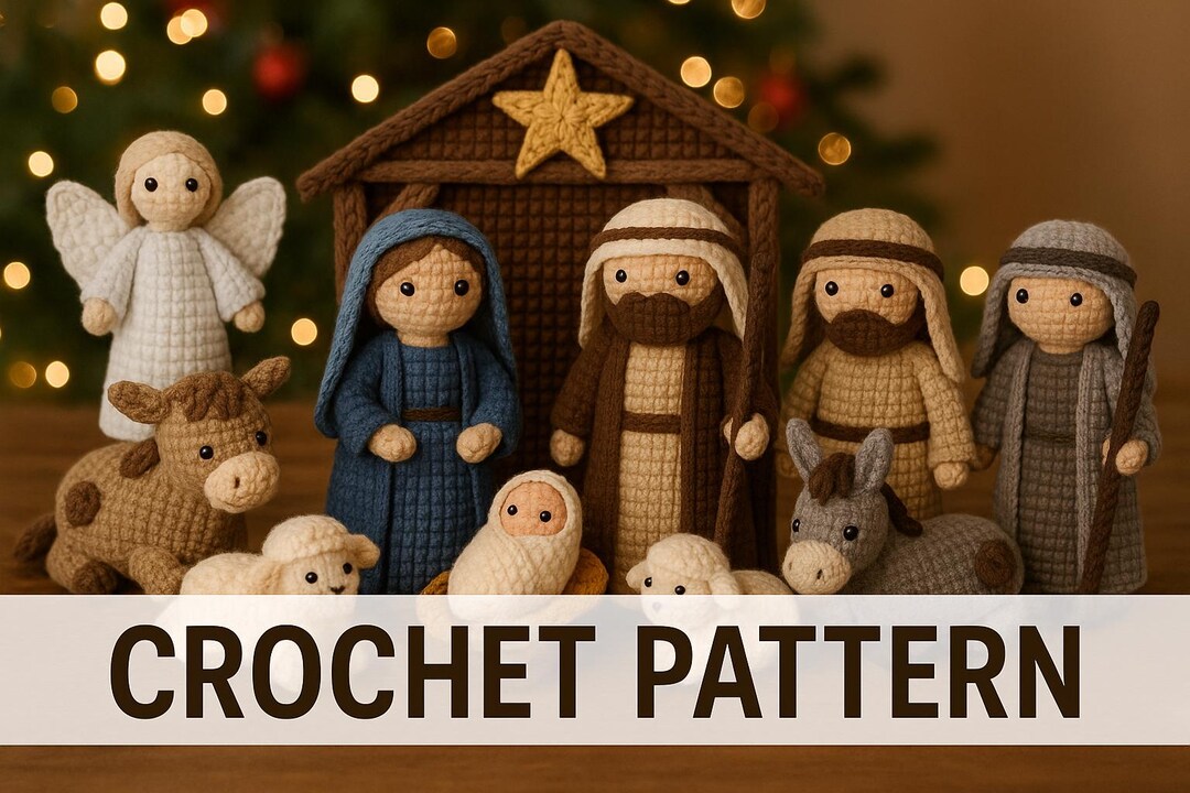 Nativity Crochet Pattern Bundle | 12-piece Amigurumi Set (PDF) - Etsy