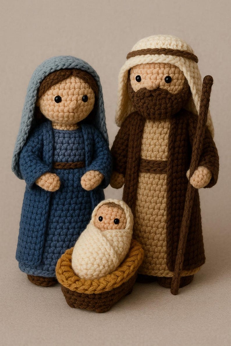 Nativity Crochet Pattern Bundle | 12-piece Amigurumi Set (PDF) Recently ...
