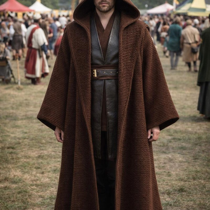 Crochet Medieval Robe - Etsy UK