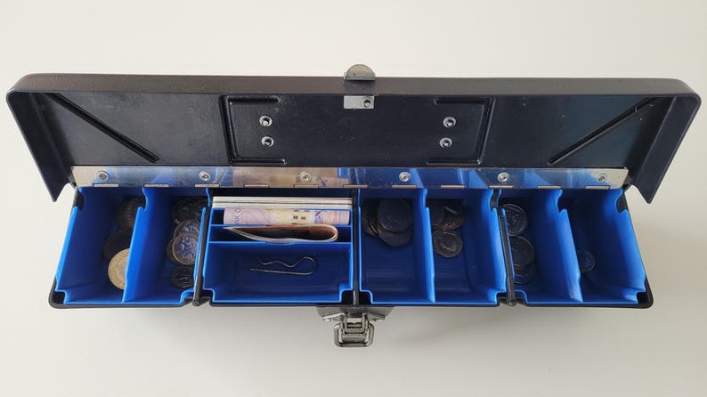 Plastic Cash Box Inserts Cash Box Organiser for Bus Drivers Cash Box ...