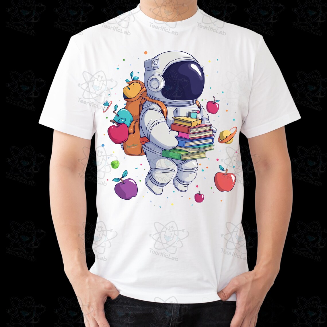 Astronaut Back to School PNG: Space Classroom Clipart (digital Download ...