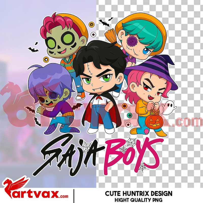 Huntrix Chibi - Etsy