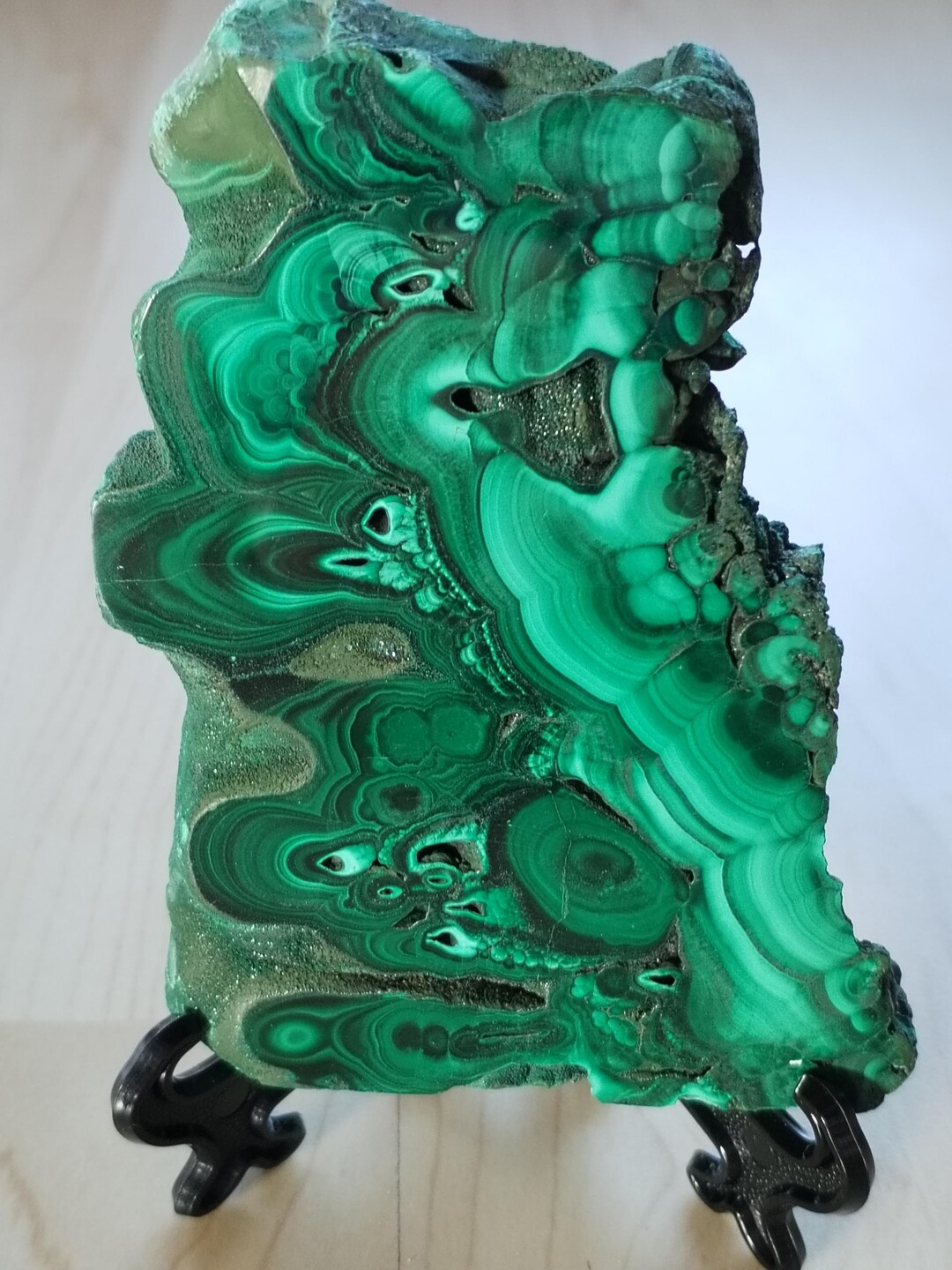 Dalle de malachite - Etsy France
