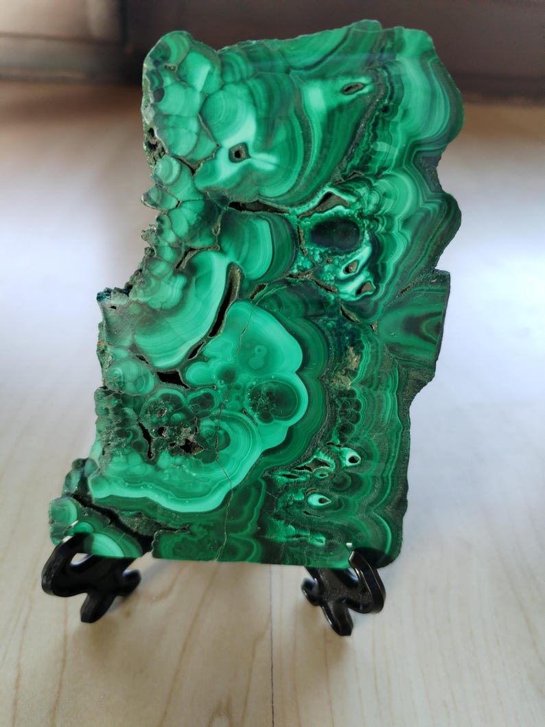Dalle de malachite - Etsy France