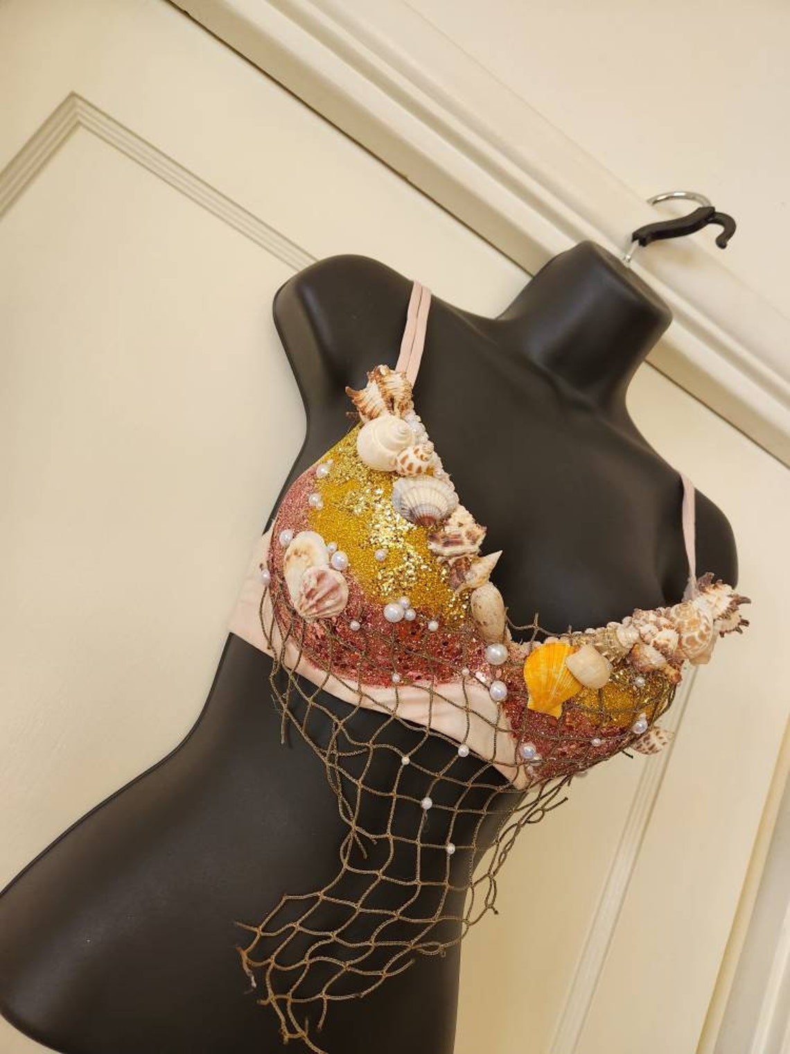Stunning Mermaid Bra Costume32challoweenravephotoshootfestivalcosplay ...