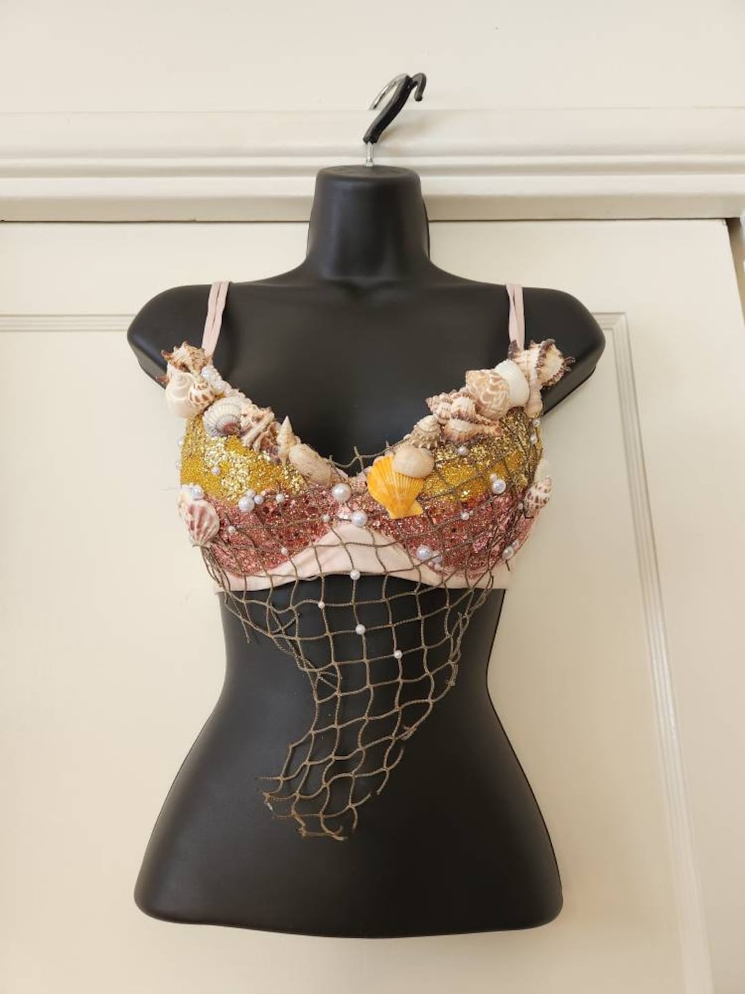 Stunning Mermaid Bra Costume32challoweenravephotoshootfestivalcosplay ...
