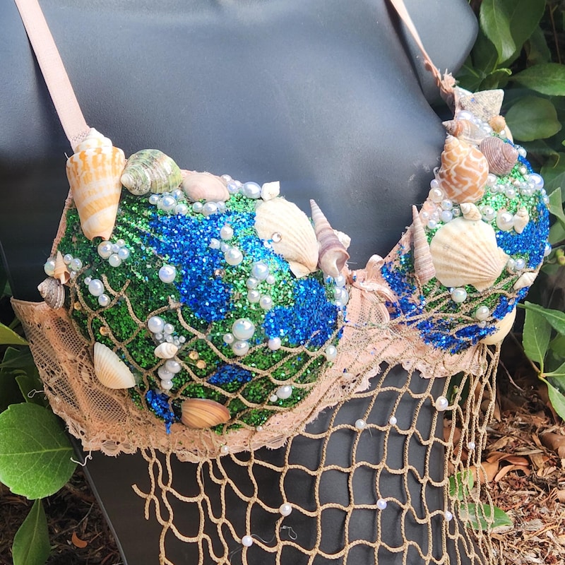 Mermaid Bra - Etsy