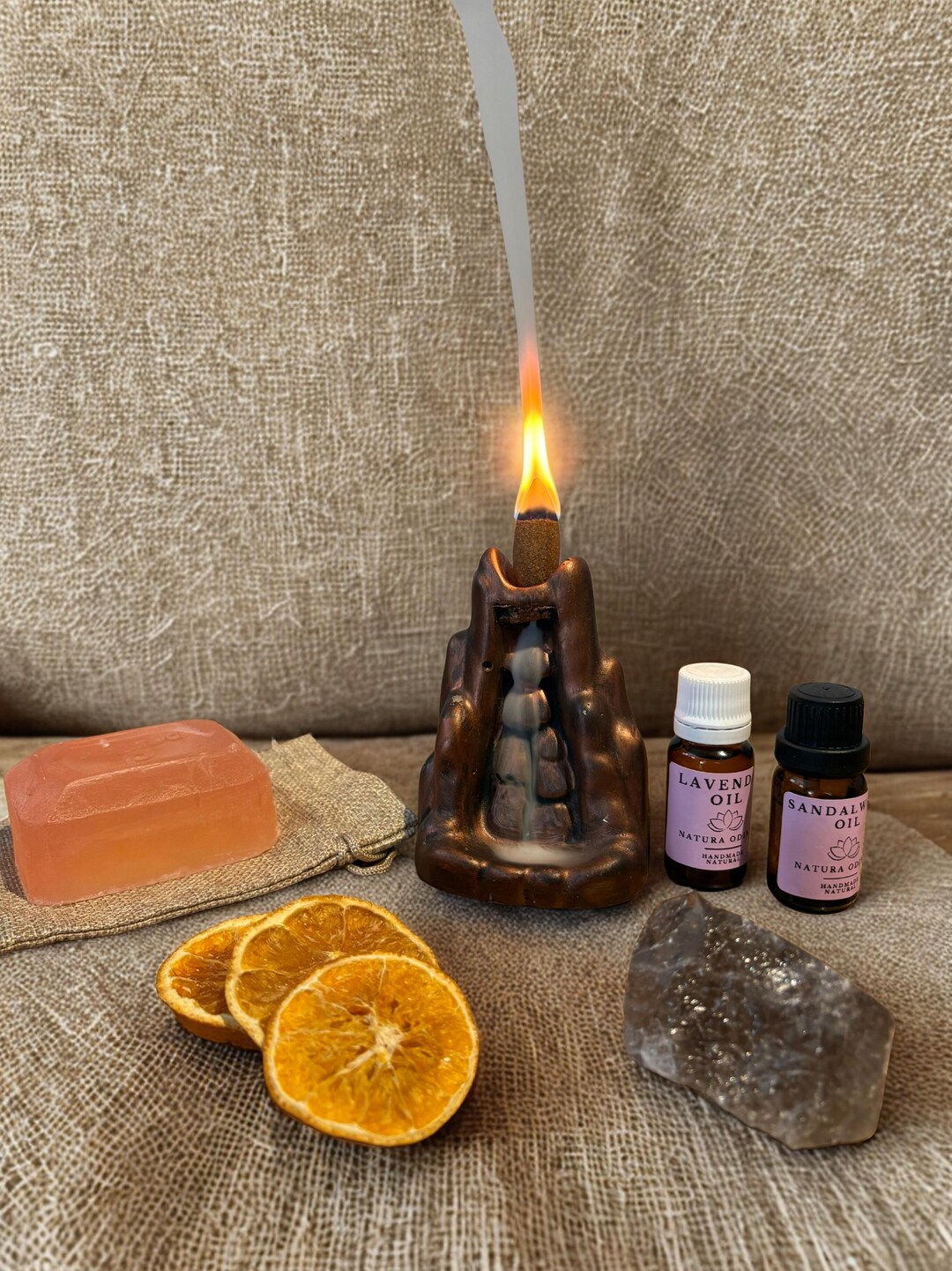 Autumn Renewal Ritual Set | Fall Self-care Box With Rose Soap, Lavender ...