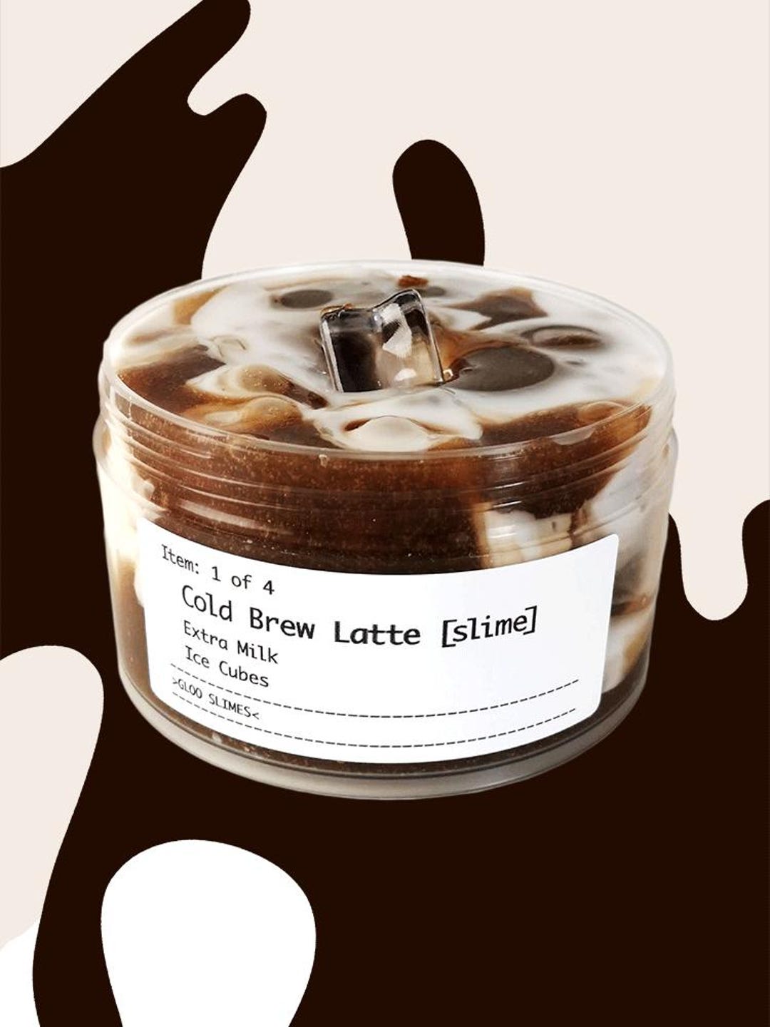 Cold Brew Latte Slime - Etsy