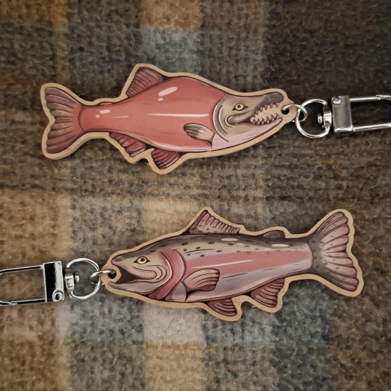 Salmon Ring - Etsy