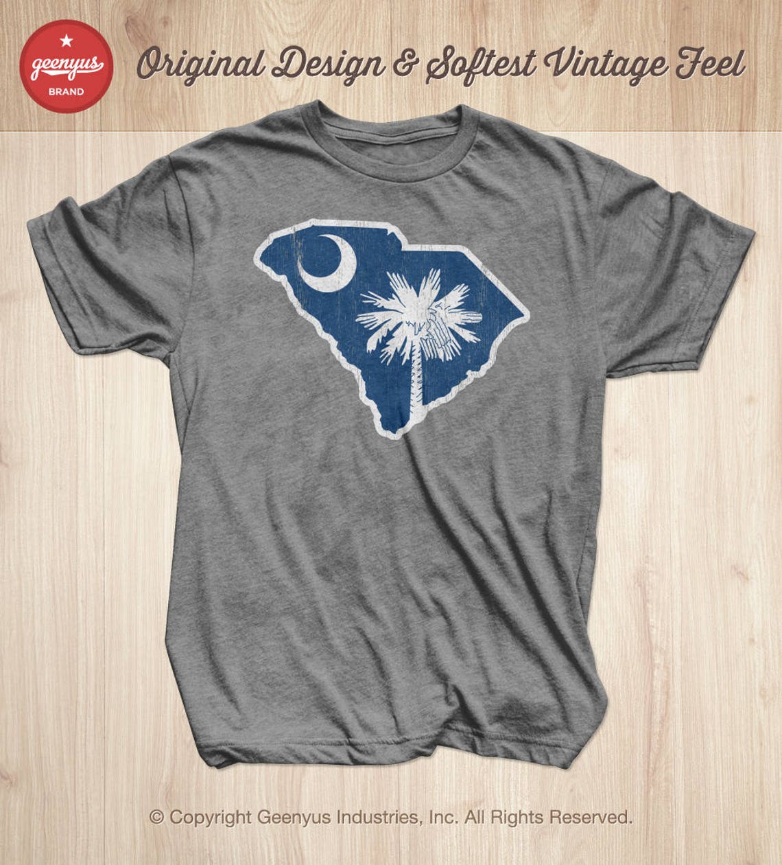 South Carolina Shirt | South Carolina Flag Shirt | South Carolina Gifts ...