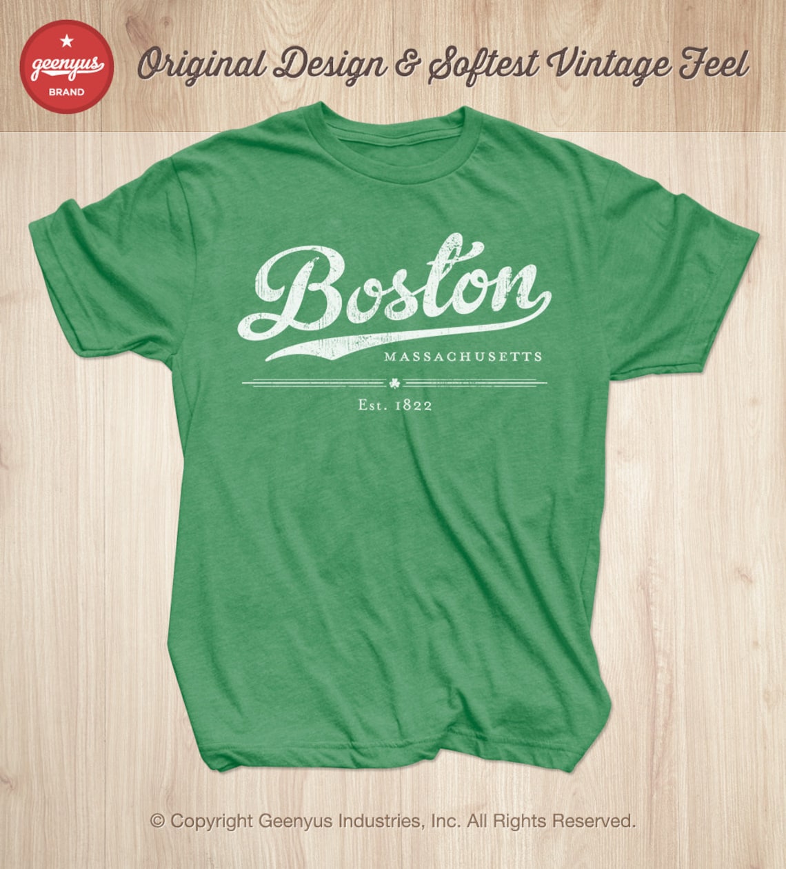 Boston Shirt, Boston T-shirts, Vintage Boston T Shirt by Geenyus Brand ...