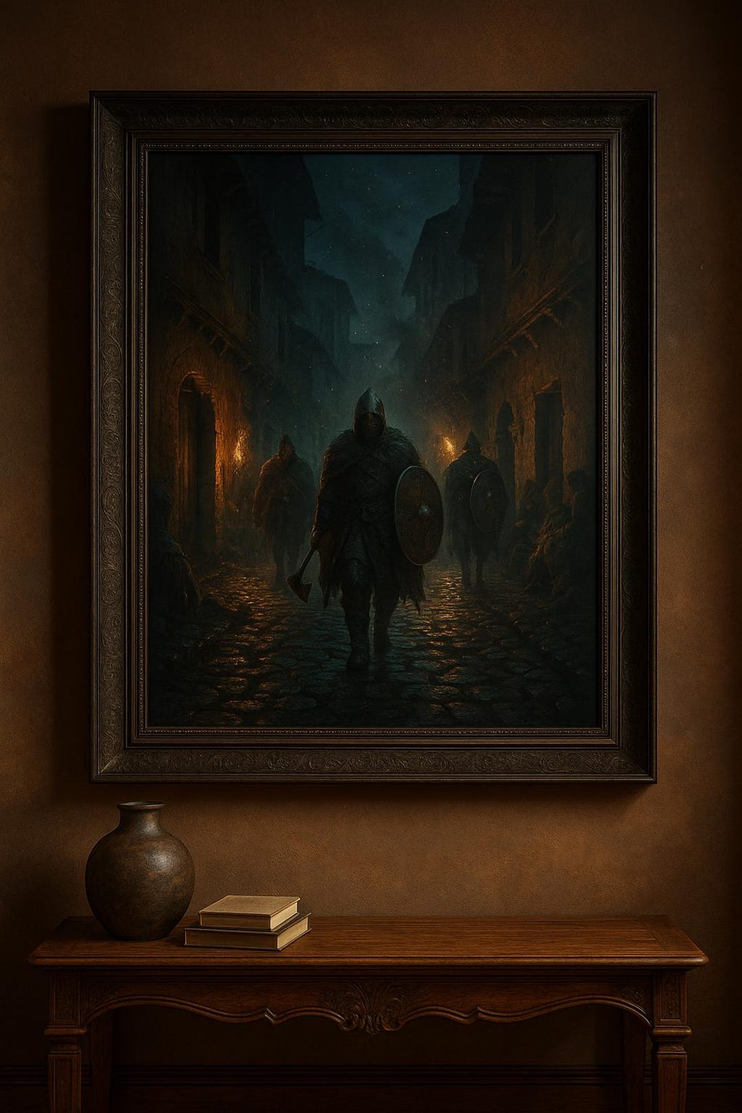 The Night of Alaric – 70x100 Fine Art Historical Poster | Limited ...