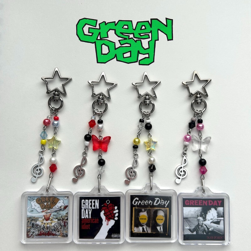 Pop It Keychain Green - Etsy