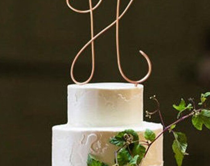 Wire Mom Cake Topper Mom Cake Topper Copper Cake Topper Mother's Day ...