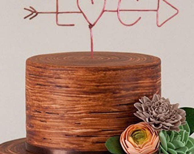 Wire Mom Cake Topper Mom Cake Topper Copper Cake Topper Mother's Day ...