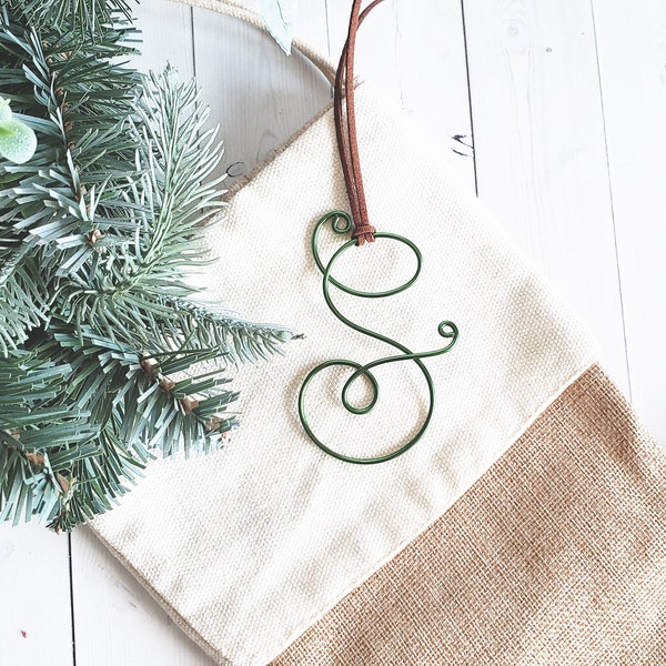 Wire Initial - Etsy