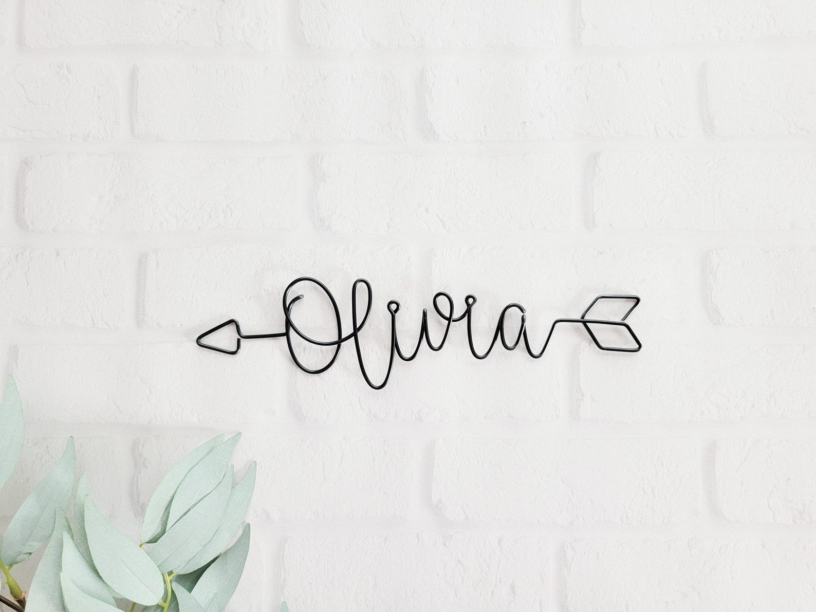 Custom Name Arrow Wire Bookmark Page Marker Custom Personalized Planner ...
