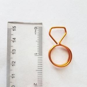 Wire Ring Planner Clip - Personalized Planner Marker - Page Marker ...
