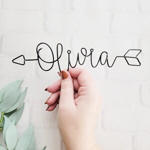 Custom Name Arrow Wire Bookmark Page Marker Custom Personalized Planner ...