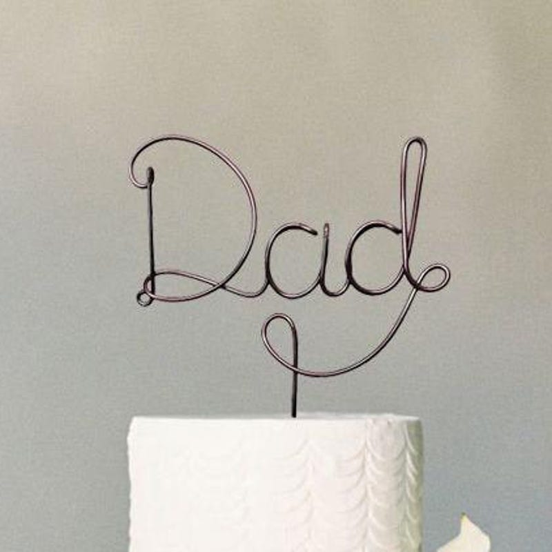 Dad Cake Topper - Etsy