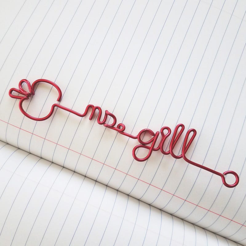 Wire Bookmarks - Etsy