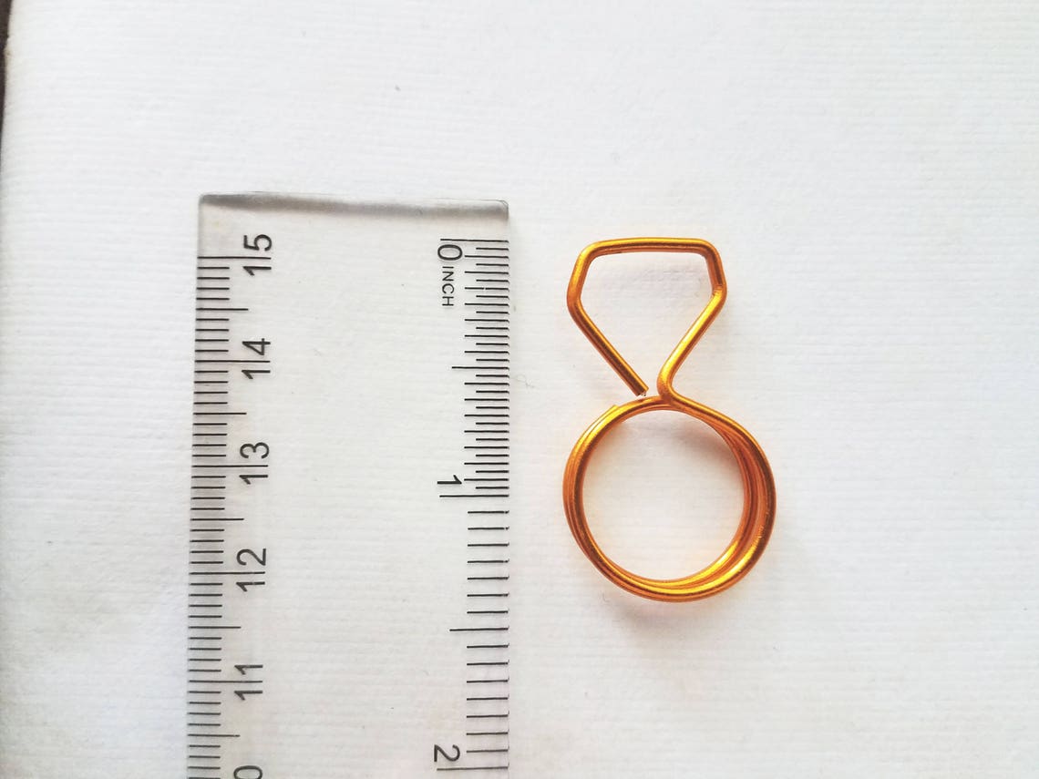 Wire Ring Planner Clip Personalized Planner Marker Page - Etsy