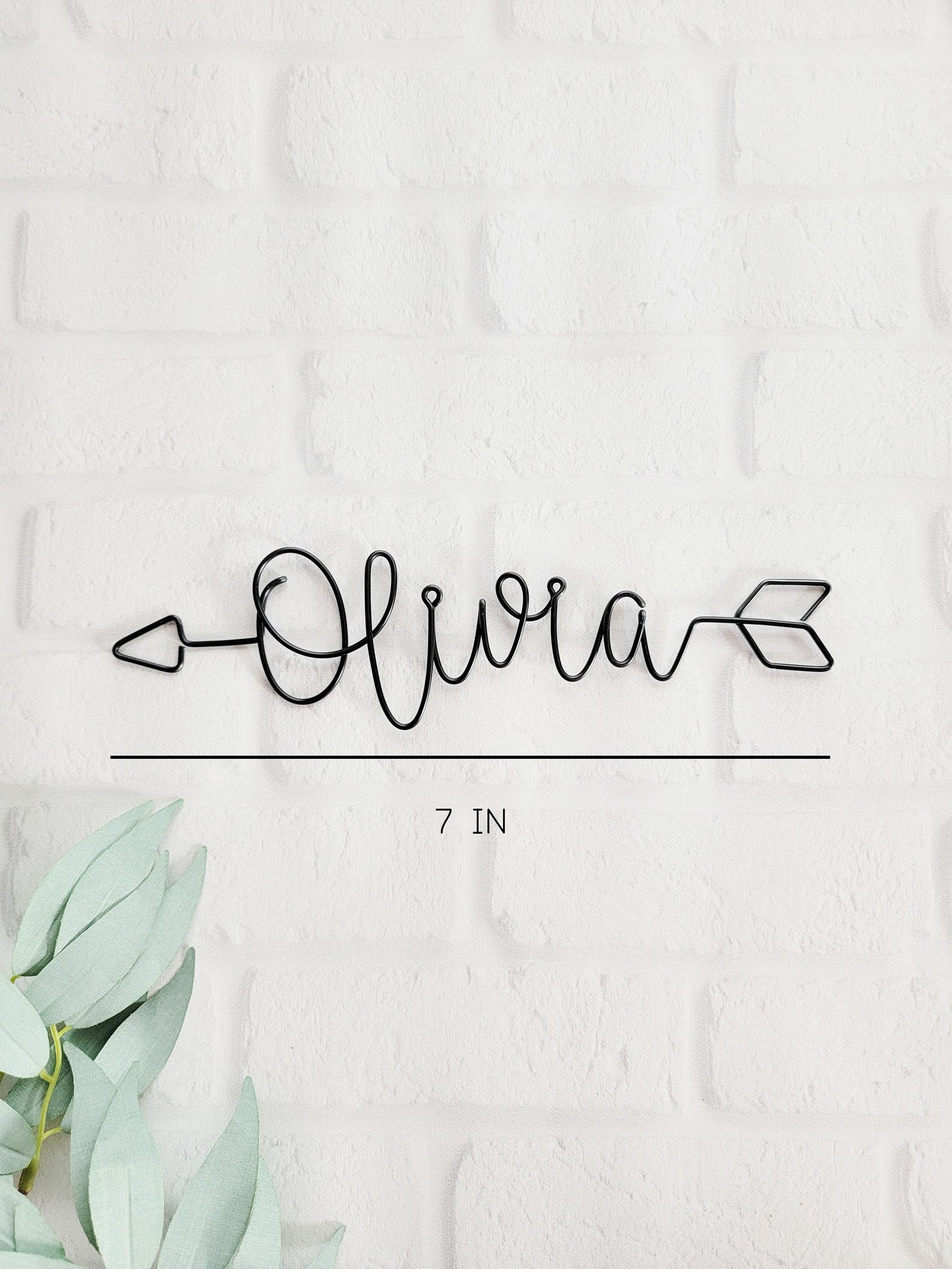 Custom Name Arrow Wire Bookmark Page Marker Custom Personalized Planner ...