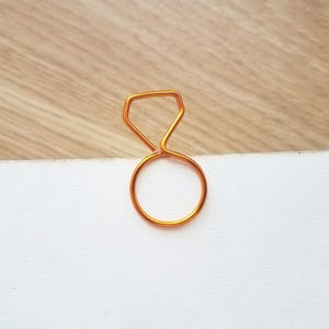 Wire Ring Planner Clip - Personalized Planner Marker - Page Marker ...