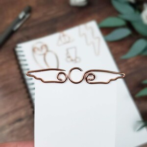Wire Wizard Planner Paper Clip Set 5 Pcs Page Marker Accessories Binder ...