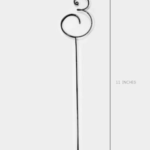 Fairytale Font Wire Table Numbers Rustic Elegant Wedding Centerpiece ...