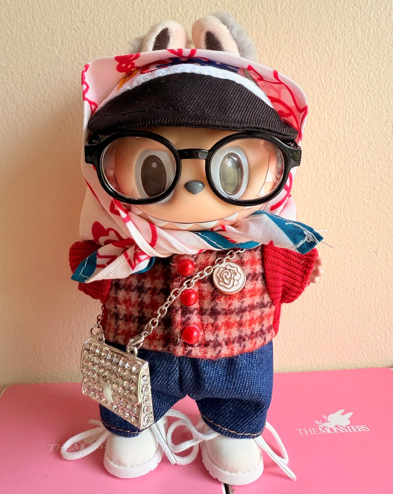 GD Inspired Doll Outfit – Kpop Streetwear Style Clothes With Plaid ...